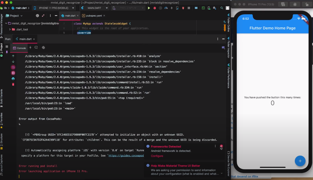 Flutter에서 TensorFlow Lite로 MINST 숫자 분류 앱 만들어보기 | by Puzzleleaf | Medium