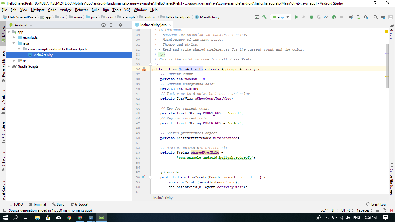Android Fundamentals 09 1 Shared Preferences By Rizky Rahmat Hakiki Medium