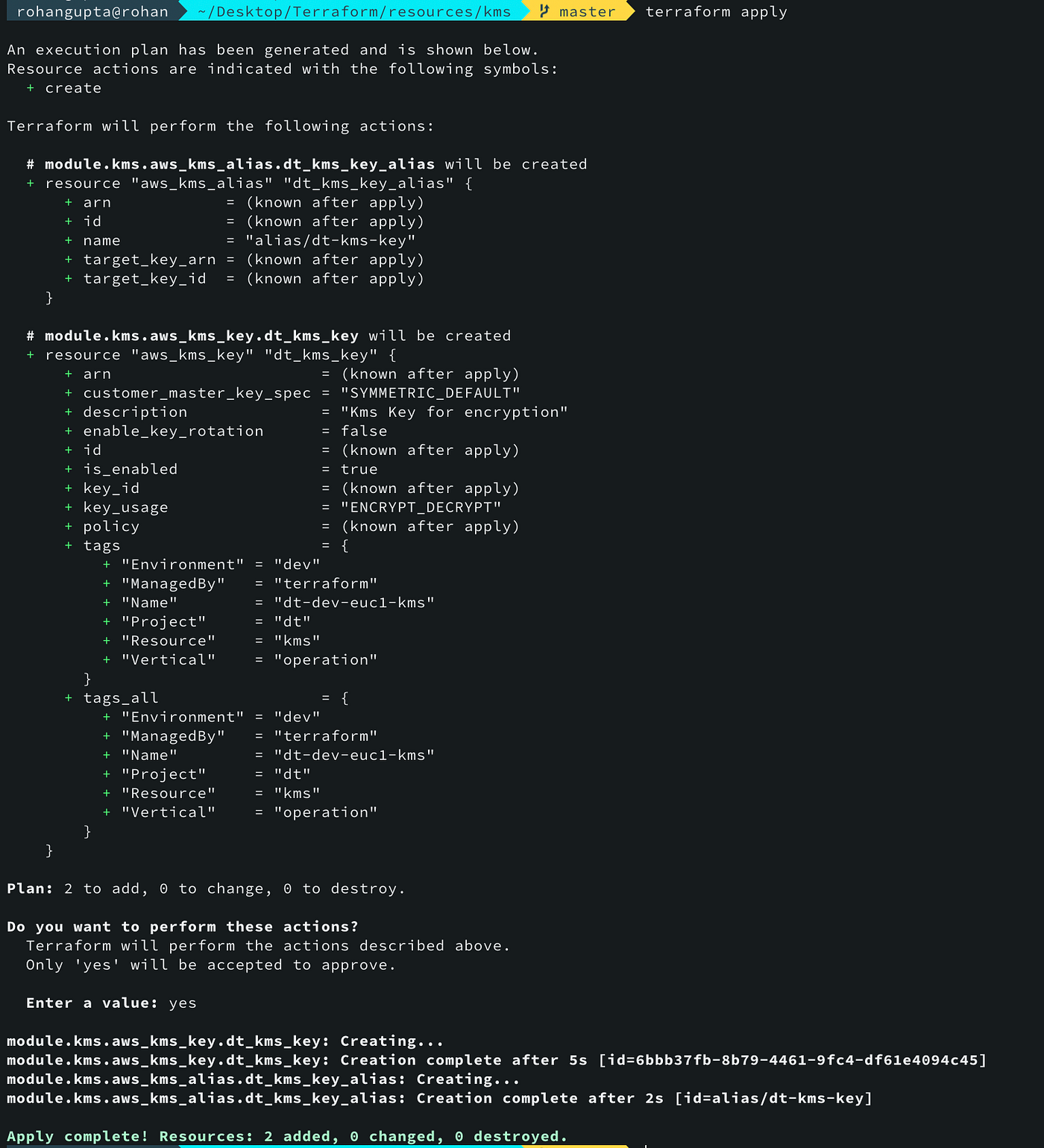 Encryption of Data using AWS KMS. AWS Key Management System (KMS) is the… | by Rohan Gupta | Medium