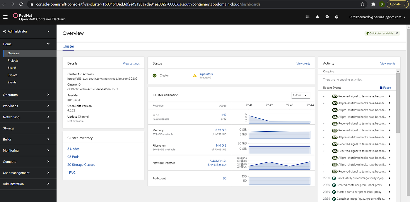 Deploy Single-Zone & Multi-Zone OpenShift Classic Cluster in IBM Cloud with Terraform | by ...