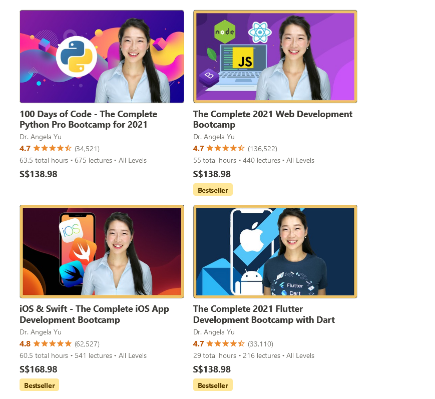 Is The Complete 2022 Web Development Bootcamp Course by Angela Yu Worth it? [Review] | by ...