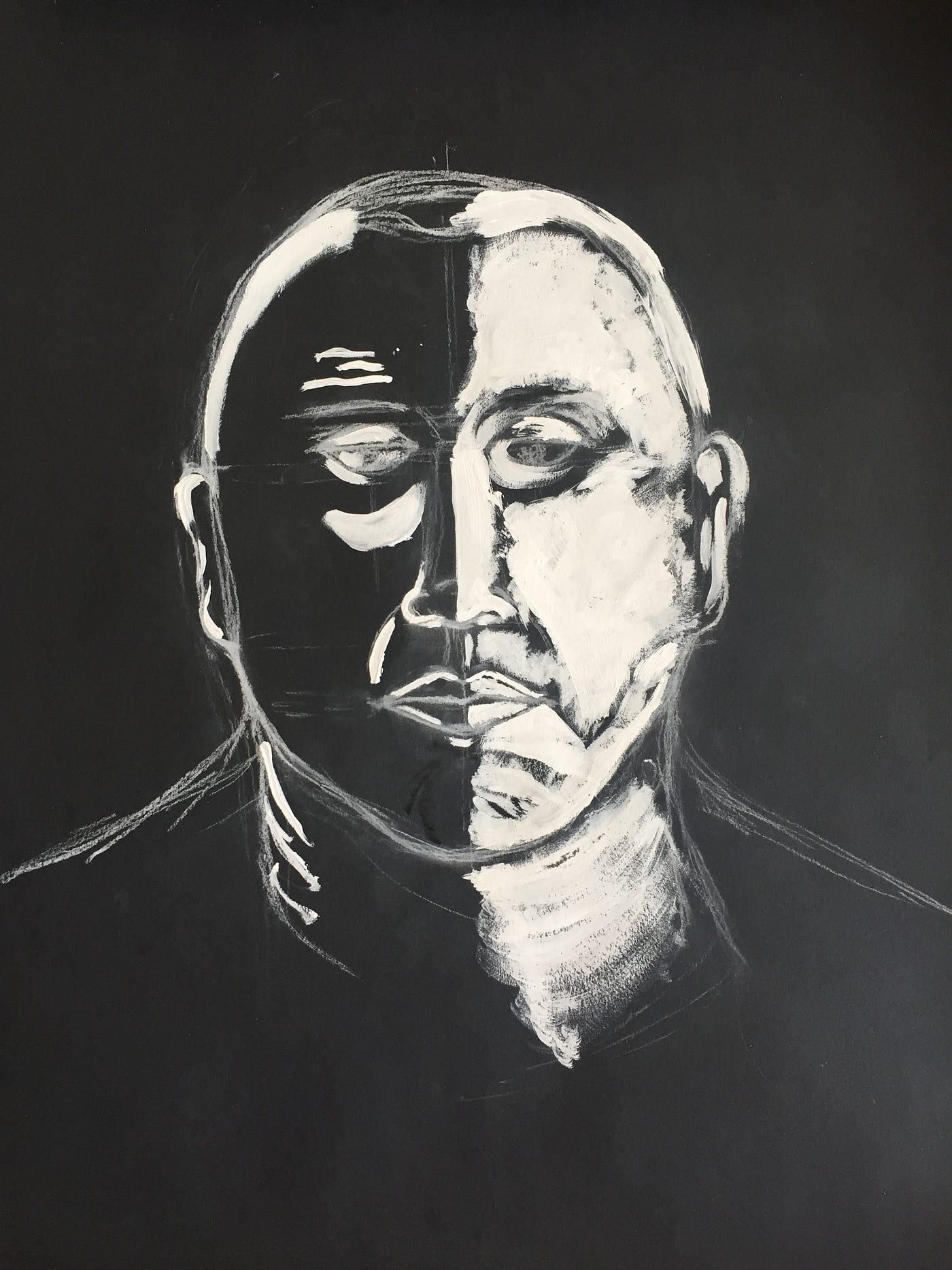 Alto contraste. “Esta técnica consiste en dibujar e… | by Micaela ...