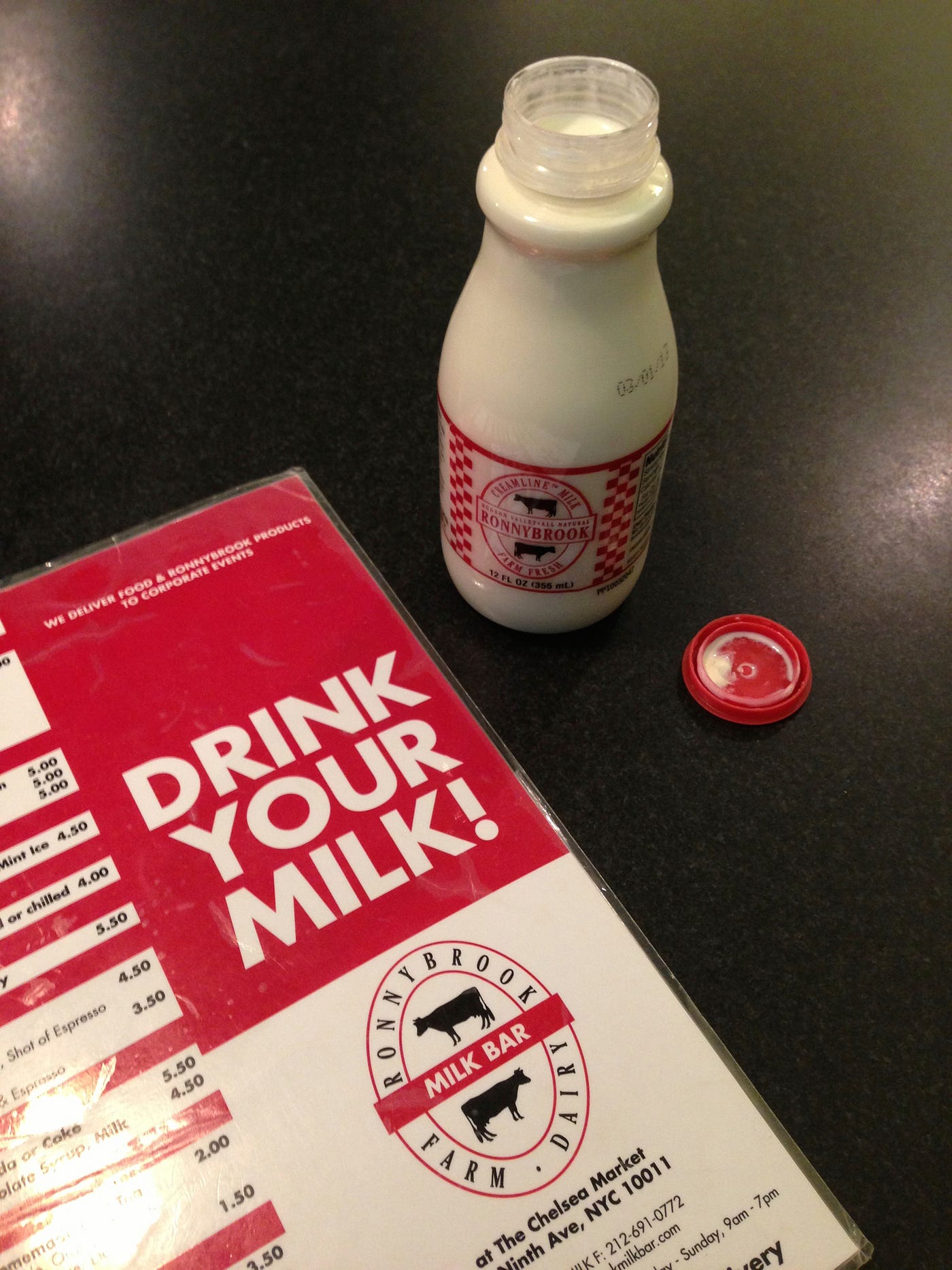 #MilkingIt. In 2012, while eating at a random… | by Andy Bloxham | Medium