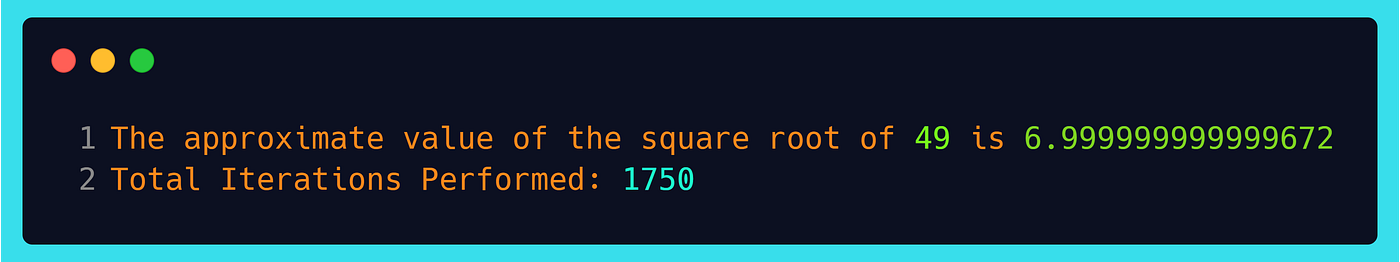 Square Root Approximation Techniques | by Parthipan Natkunam | Geek Culture | Medium