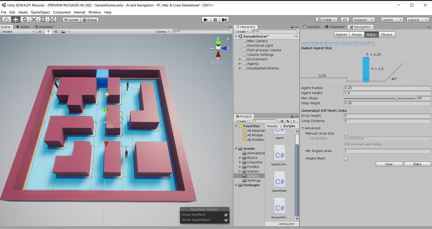 Simple Ai States And Navigation Setup In Unity3d — Part 1 By Furkan Çağlayan Medium