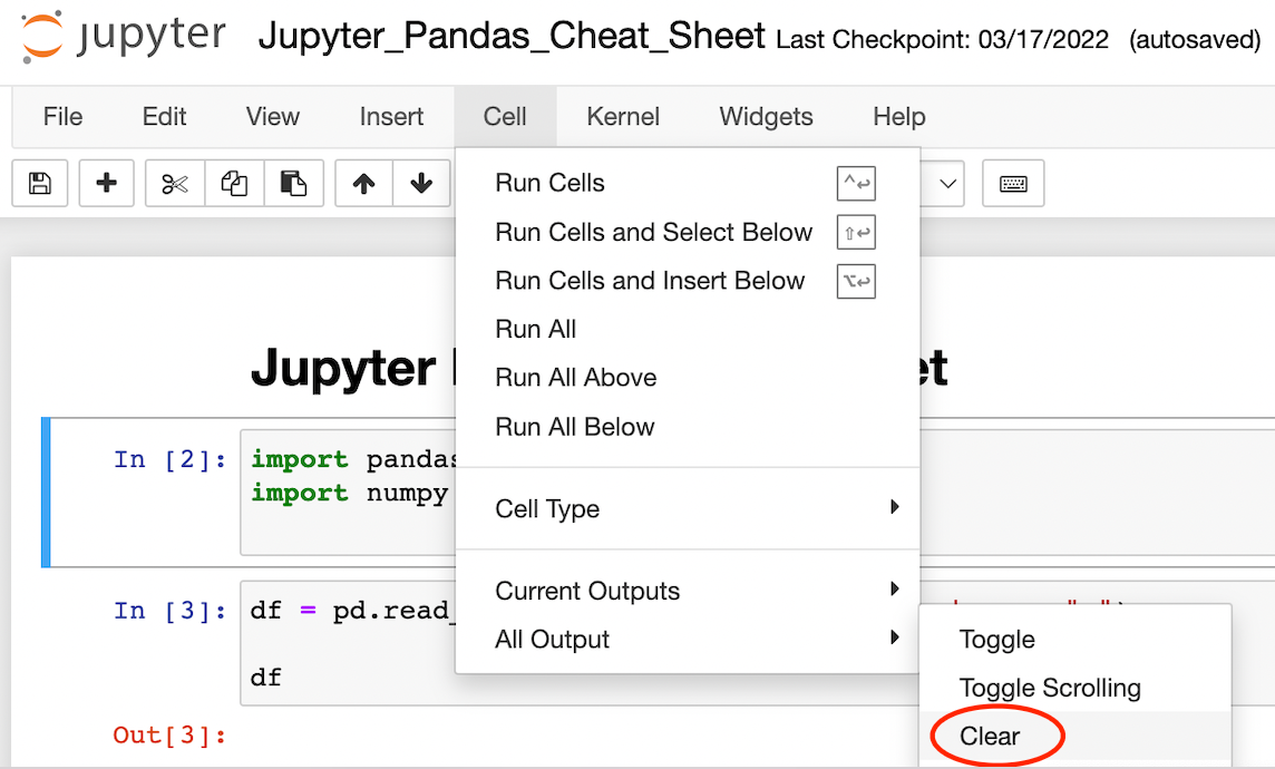 A Data Engineer’s Cheat Sheet on Pandas and Jupyter-Notebooks | by Dennis Ganzaroli | Geek ...