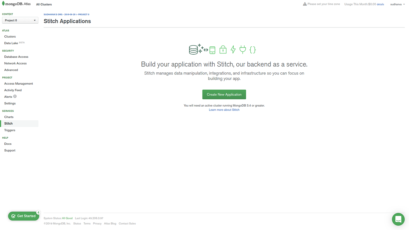 MongoDB Stitch +AWS queue. What is MongoDB stitch ? | by Sudhanva MG | Medium