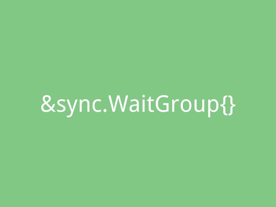 Go sync.WaitGroup: Just tell me how to use it | by Christopher Thach | Medium