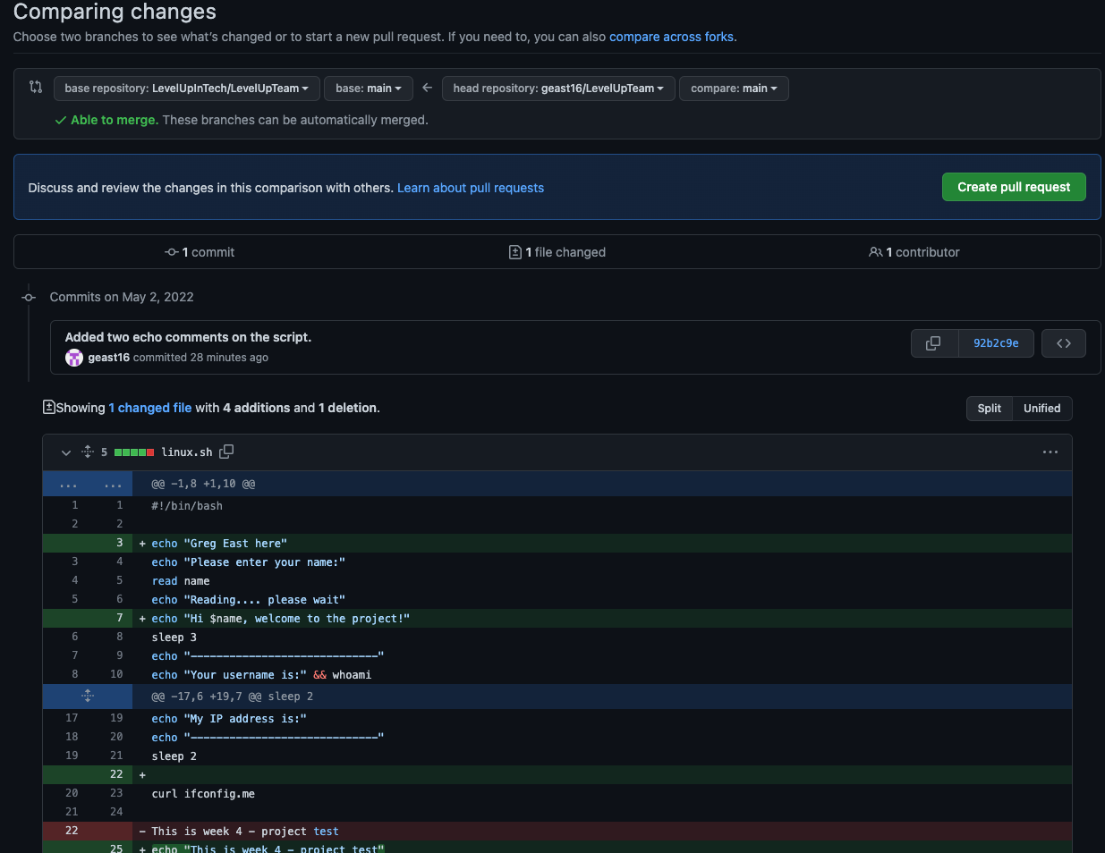 Fork, Clone, Edit, Push, and Pull via Git and GitHub | by Gregory East | May, 2022 | Medium