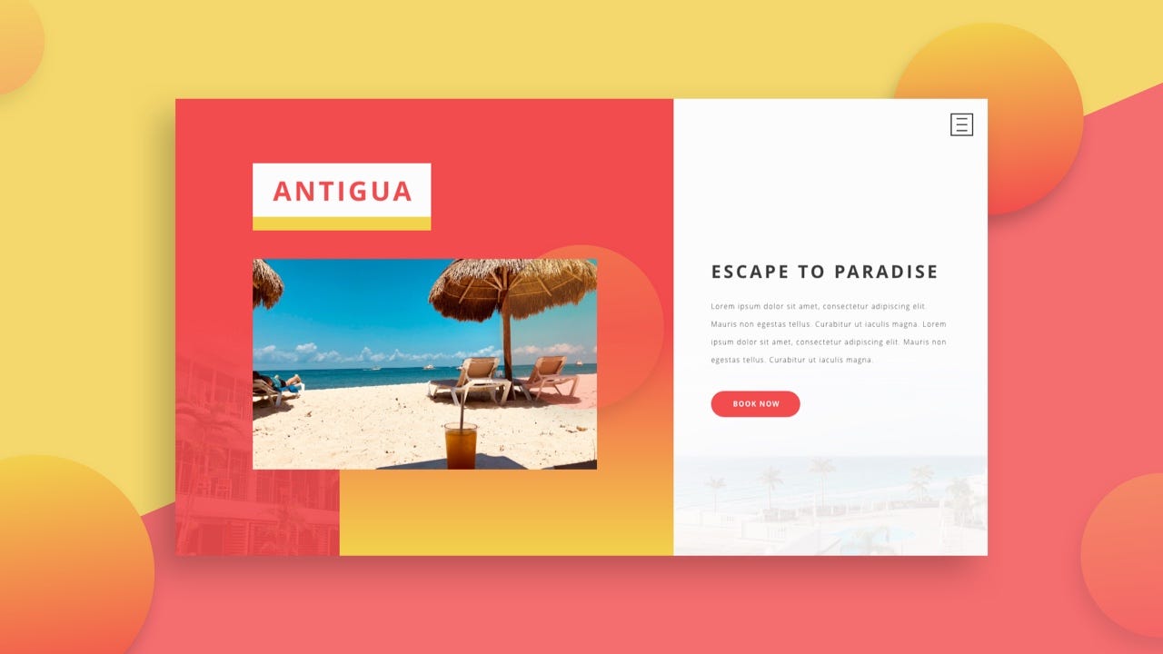 Adobe XD Tutorial: Simple Landing Page Design | by Hunter Becton | Skillthrive | Medium