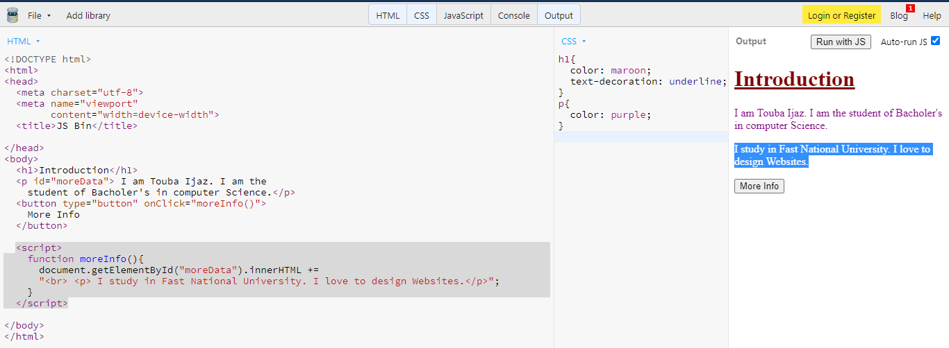 Javascript — Introduction. Jadu Fellowship Week 6 | by Touba Ijaz ...