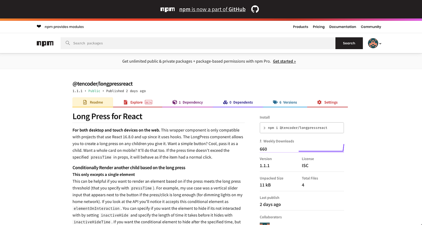 Make and publish a React npm module | by Eric Fanning | Medium