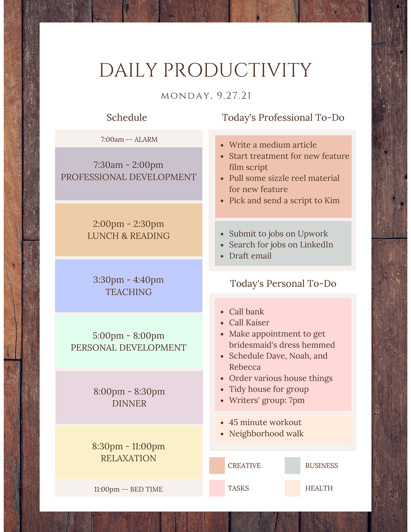 I Transformed My Freelance Work Schedule | The Startup