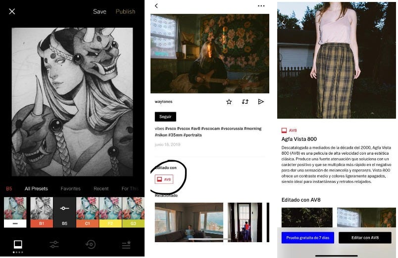 ¿Qué es VSCO?. Es un aplicación para edición de foto y… | by Jdeensur ...