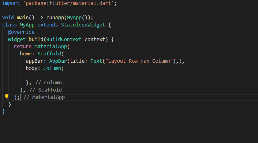 Tutorial Flutter — Layout. Tutorial Flutter membuat Layout | by Alfi Naufal | Medium