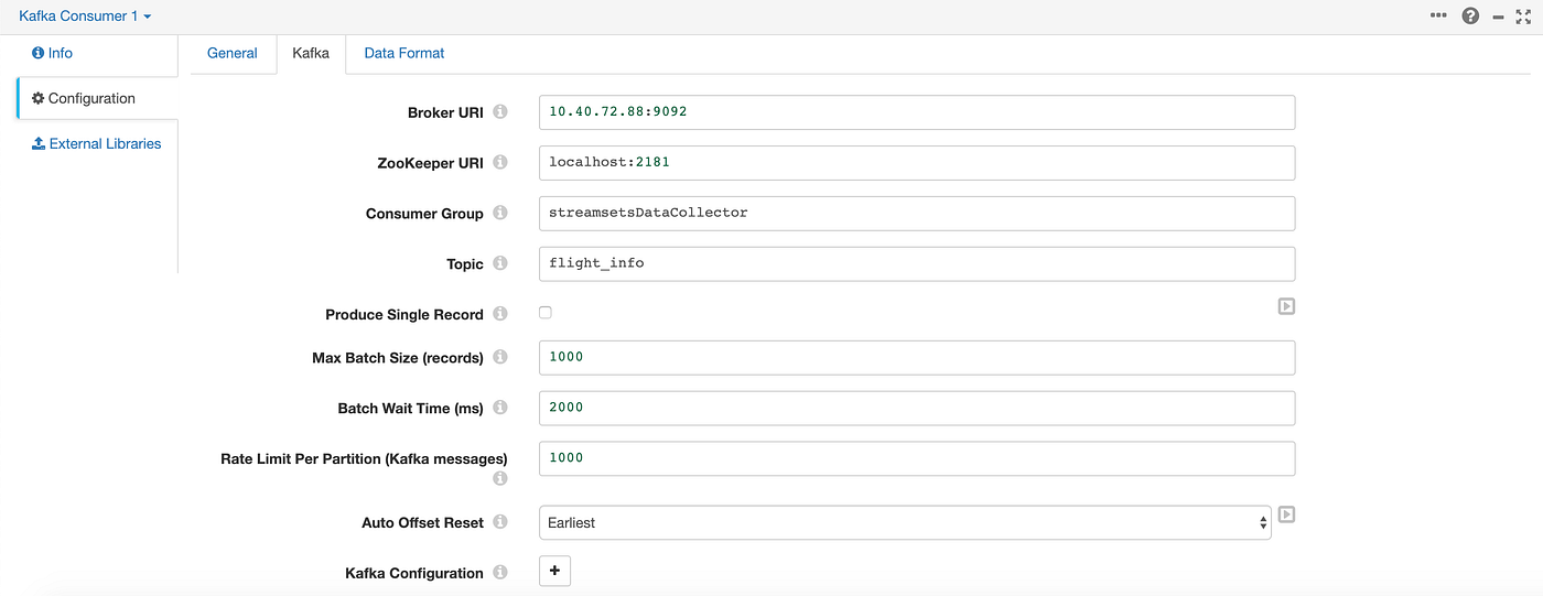 Creating a Real-Time Flight-info Data Pipeline with StreamSets, Kafka, ElasticSearch and Kibana ...