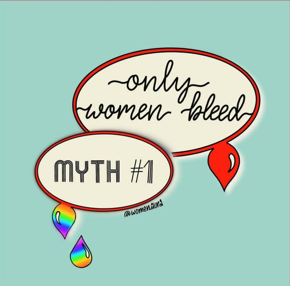 PERIOD MYTHS — ONLY WOMEN MENSTRUATE. | by Paddling Foundation | Medium