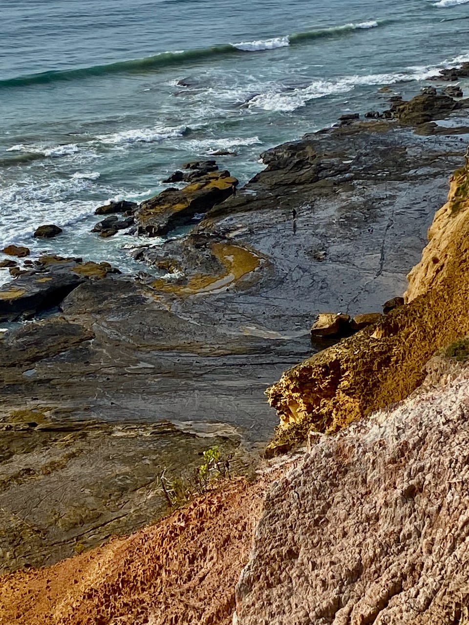 Walking on a Cliff Top. at the “ends of the earth” | by David Wade ...