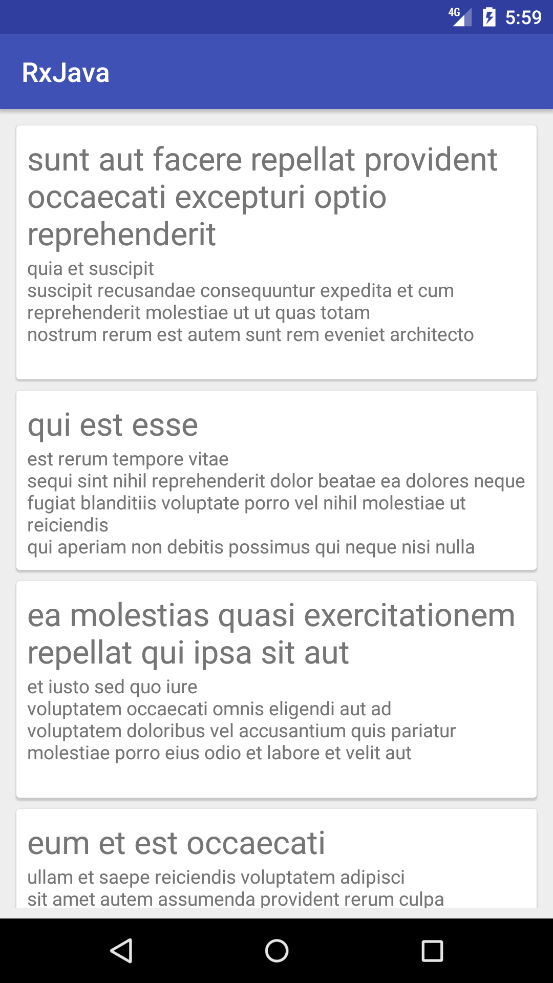 RxJava For Total Begineers. Many Posts have been published related ...