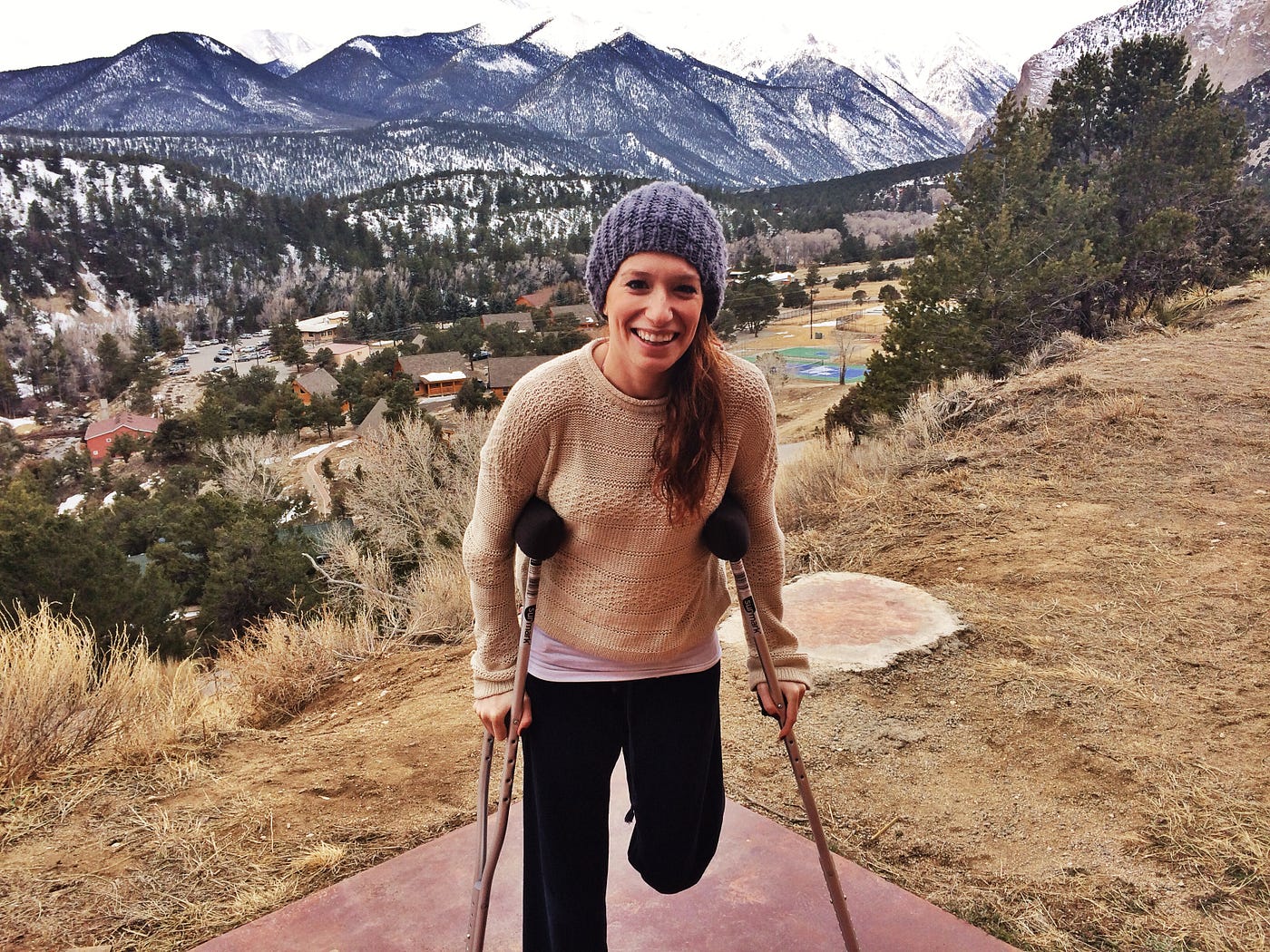 How to lose a leg and find gratitude. | by Amanda Glanz | Medium