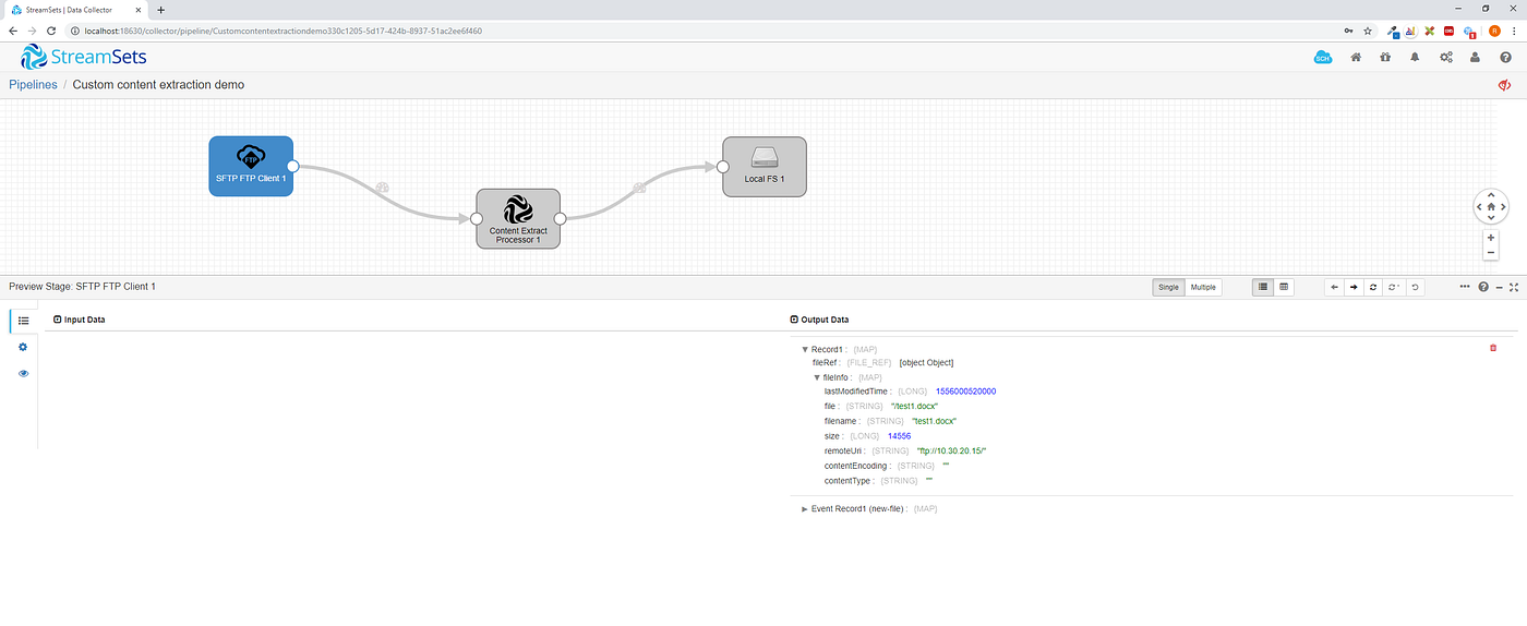 How to create a custom Streamsets processor for content extraction | by Razvan Simion | Medium