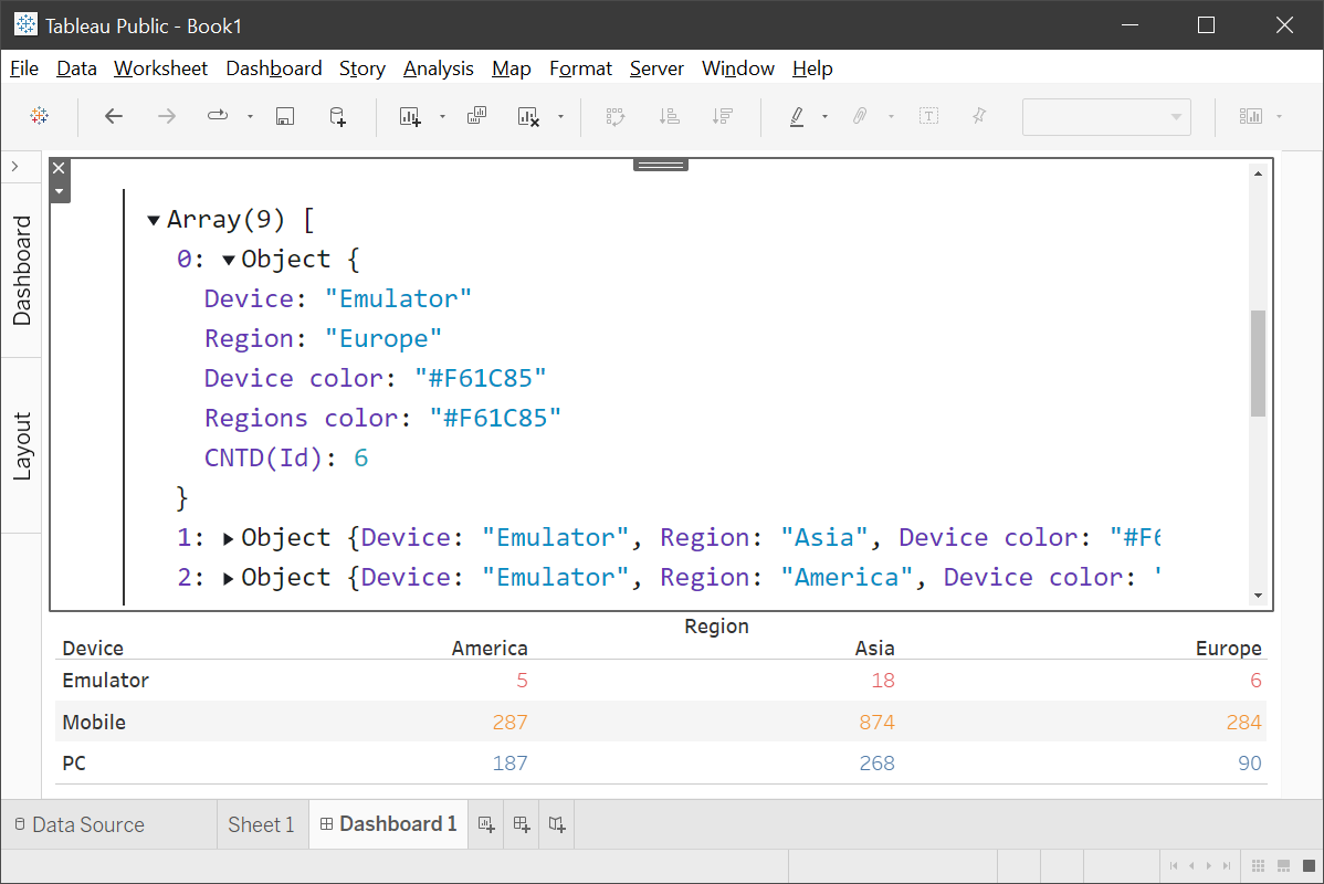 JavaScript Notebooks in Tableau. Reactive JS notebook using Observable… | by Alok Pepakayala ...
