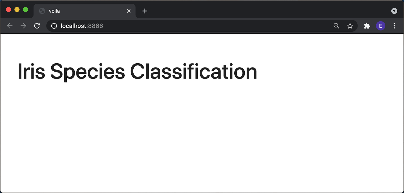 Using Voilà to Turn Your Jupyter Notebook into a Web Application | by ...