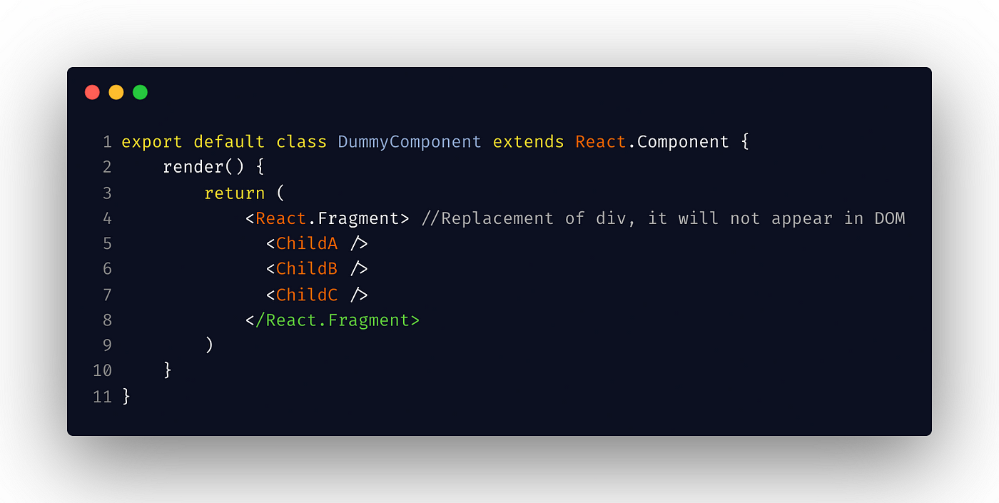 Importance of Fragments in Optimising React Applications | by Ram | Jun ... Importance of Fragments in Optimising React Applications | by Ram | Jun ...