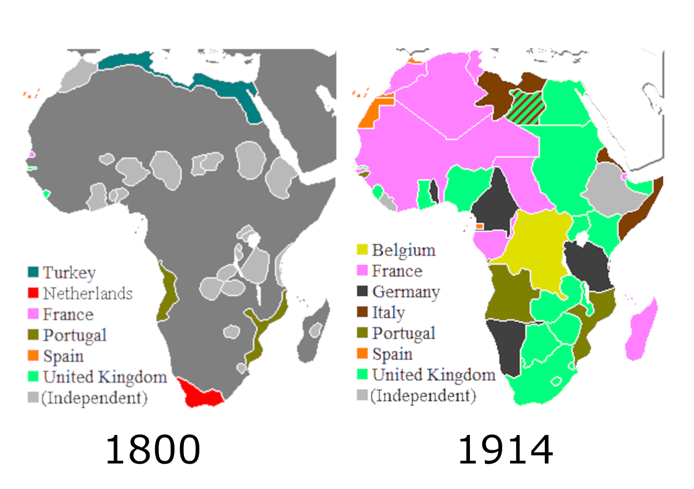 Colonial expansion from Freetown to Sierra Leone. 1800–1900 | by Alex ...