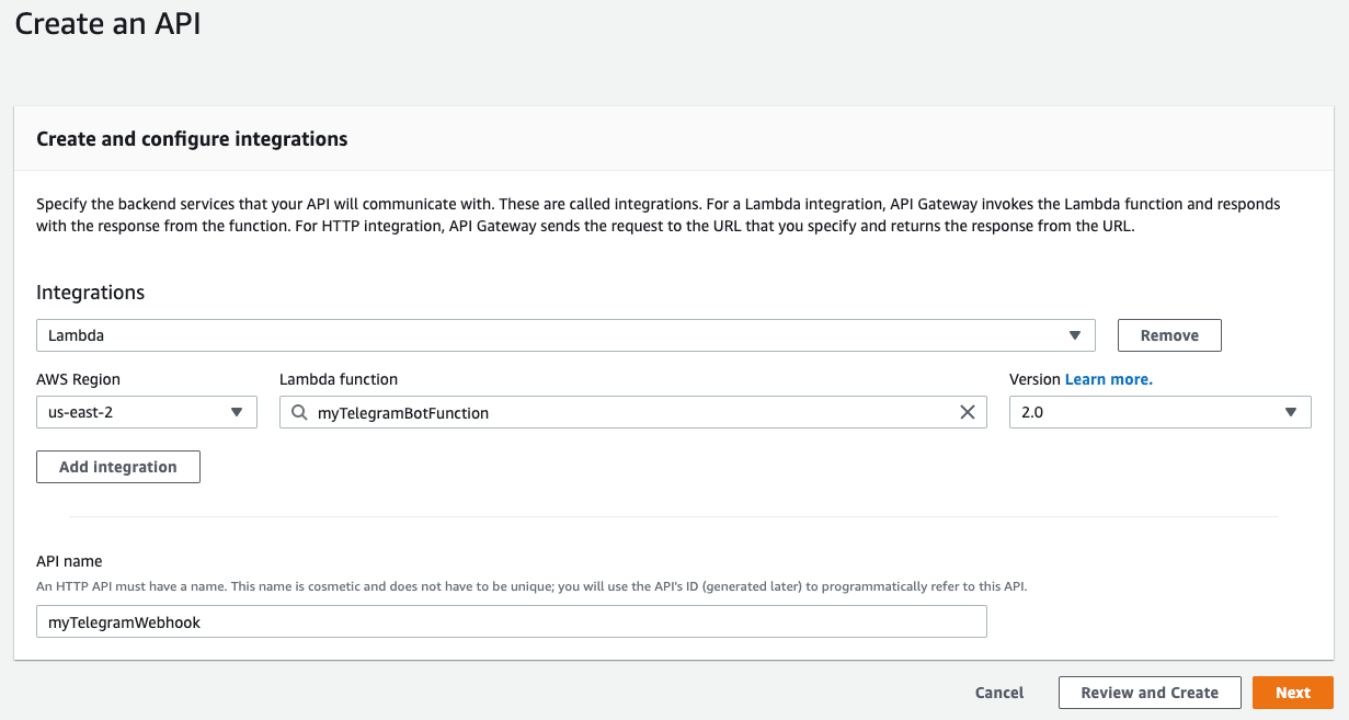 Serverless Telegram Bot with AWS. Not all applications need to run on a… | by Elroy Haw | Medium