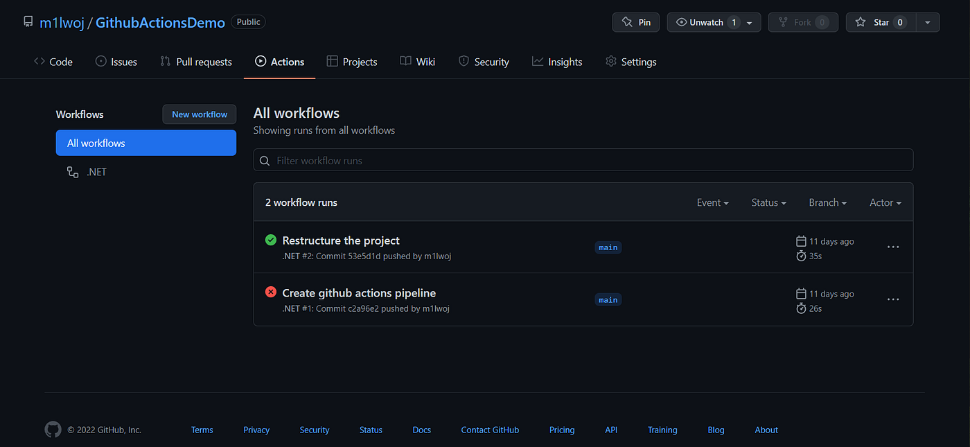 Setup your CI/CD pipeline with Configuration as a Code and GitHub ...