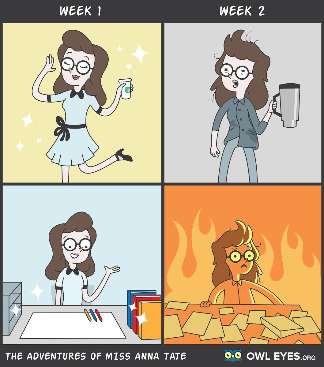 Adventures of Miss Anna Tate #1: Back-to-School | by Owl Eyes | Panel ...