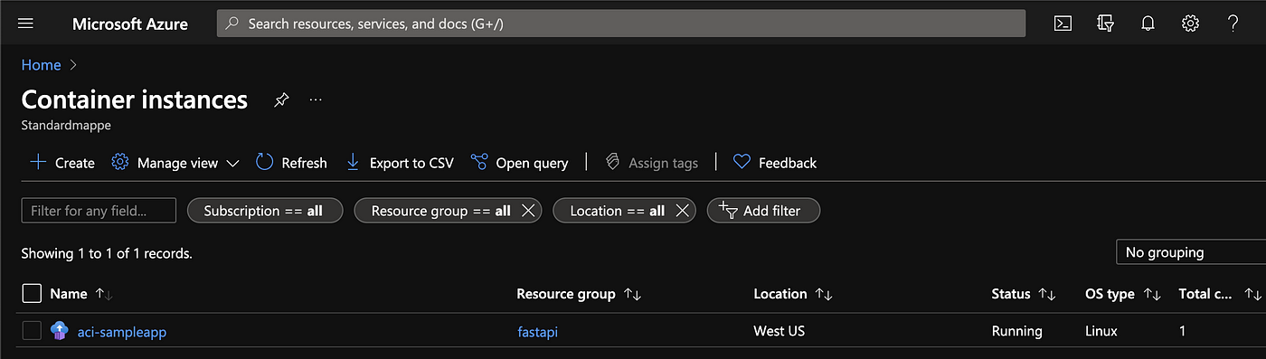 A Simple Guide to Deploying a Dockerized Python app to Azure | by ... A Simple Guide to Deploying a Dockerized Python app to Azure | by ...