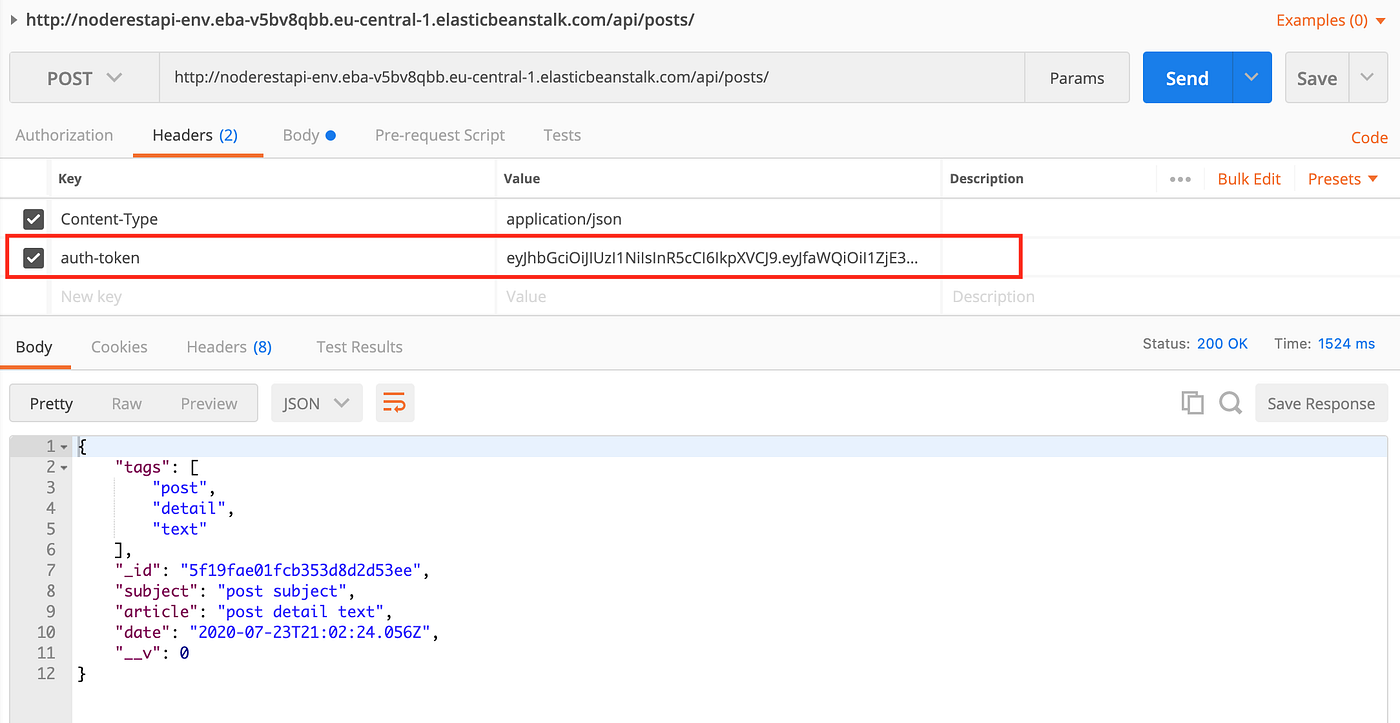 Building a robust REST API with Node.js and deploying it to the AWS Elastic Beanstalk | Medium