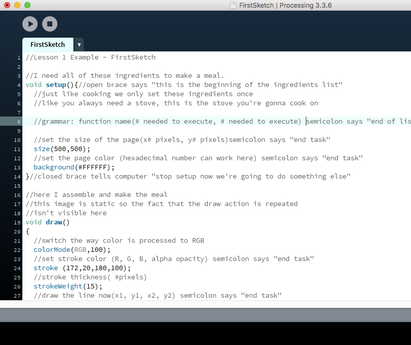 Artists Learn to Code [ 2 ] Commenting To Learn | by Jessica Fenlon ...