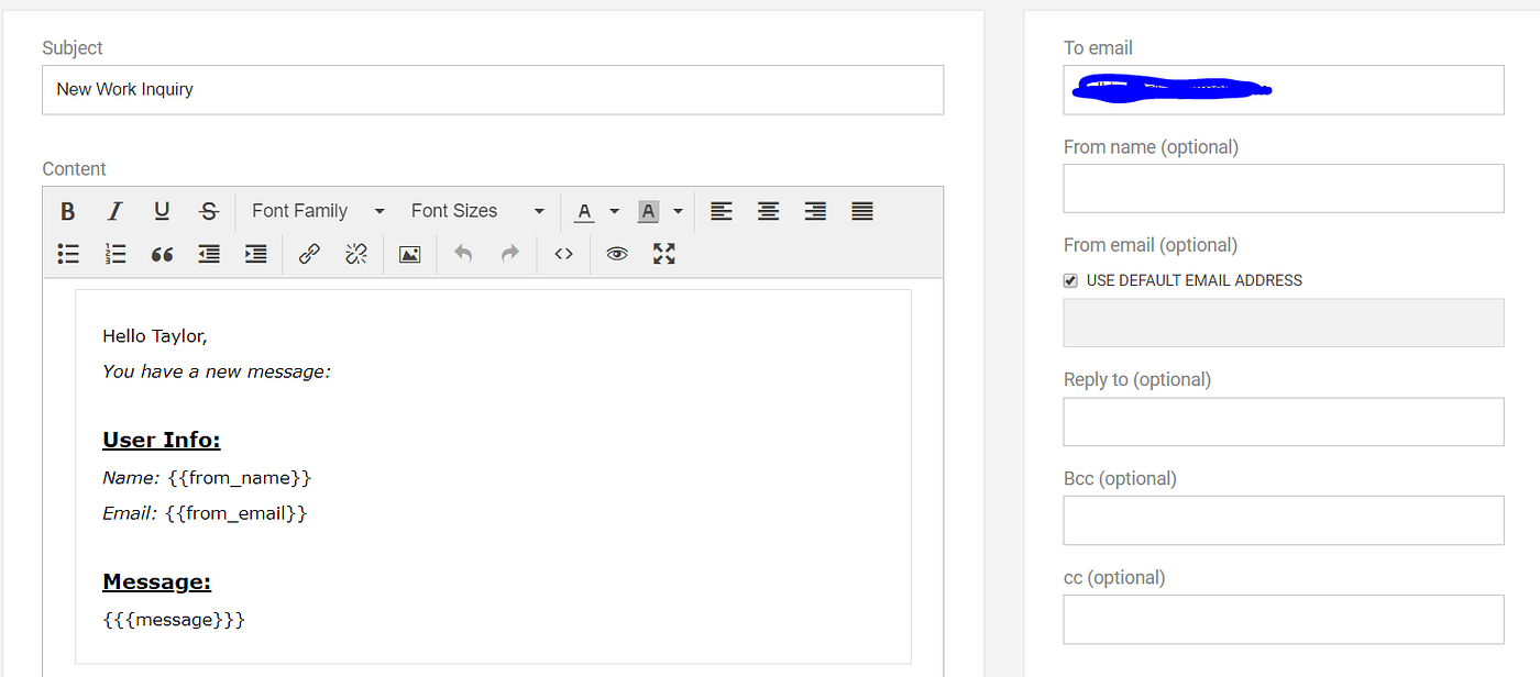 Creating a Contact Form for your React Portfolio — Without a backend ...