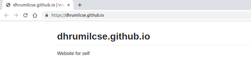 How to Host Your Website On GitHub Pages For Free | by Dhrumil Patel ...