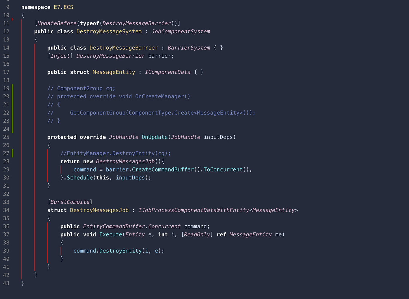 [Unity ECS] Batched operations on EntityManager | by 5argon | Medium