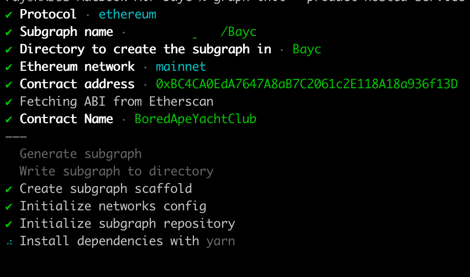 Deploying and querying subgraph using The Graph protocol | by 0xAnon | Jun, 2022 | Medium