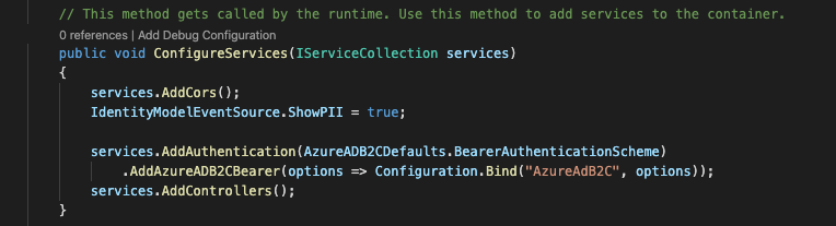 Practical Azure: Secure a .NET Core Web API using Azure AD B2C. | by Jithesh Chandrasekharan ...