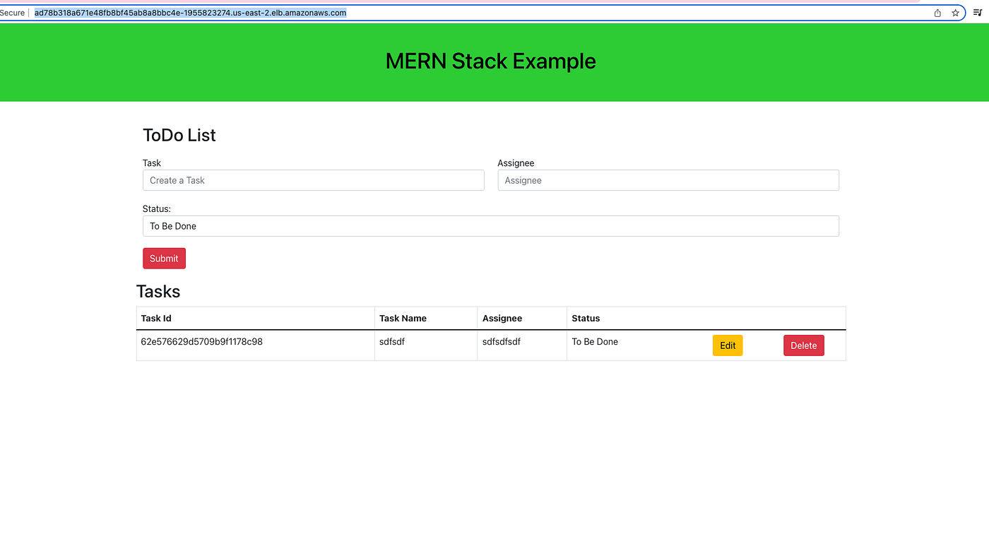 How to Build and Deploy MERN Stack on AWS EKS | by Bhargav Bachina | Bachina Labs | Aug, 2022 ...