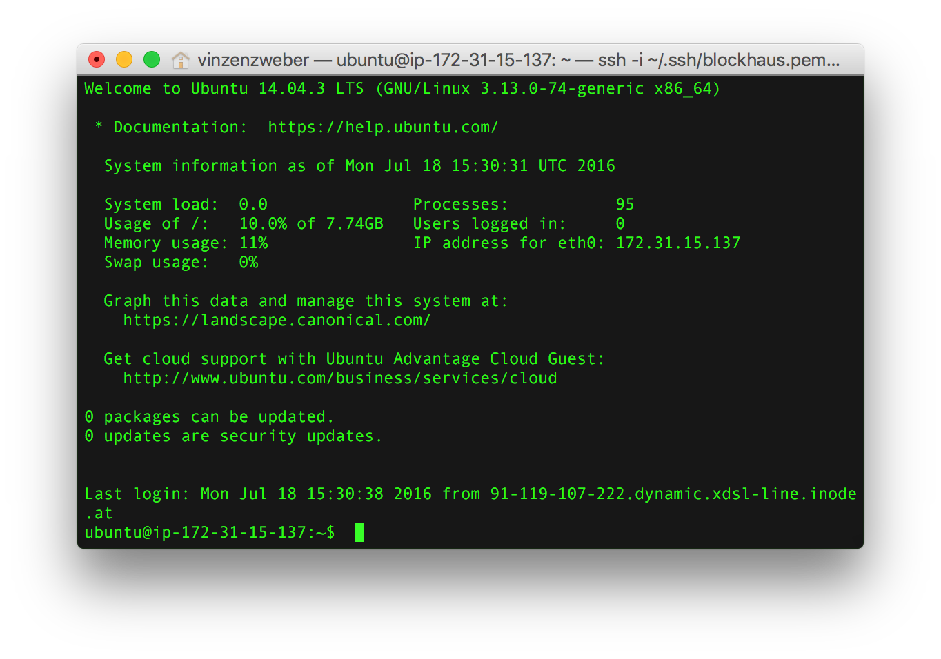 Howto launch Ubuntu Server 14.04 LTS on Amazon EC2 | by Vinzenz Weber ...