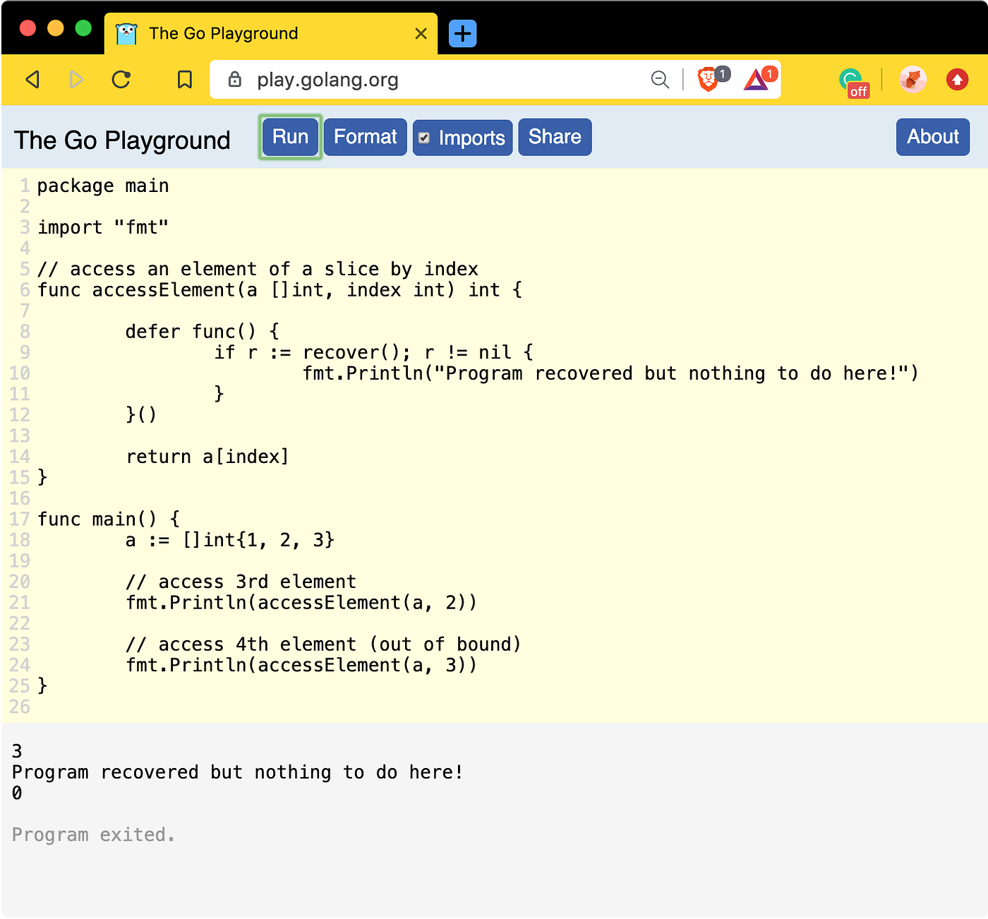 Defer, Panic and Recover in Go. As we have seen the earlier tutorial… | by Uday Hiwarale | RunGo ...