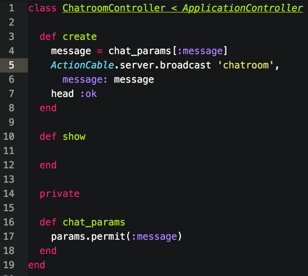Action Cable — Basic Chat Action Cable Is A New Addition To Rails… By Steven Goodstein Medium