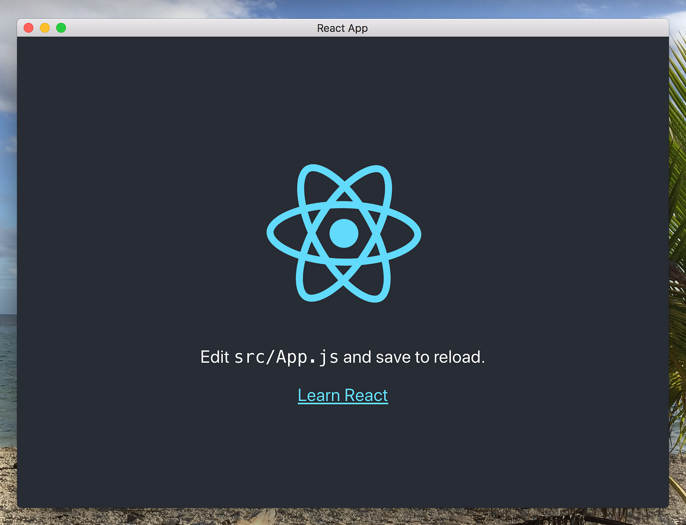 Building a production electron/create-react-app application with shared ...