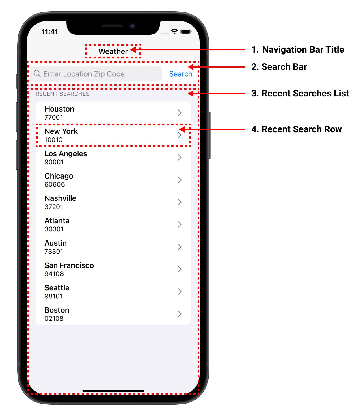 Building a SwiftUI Weather App with Lasso, Part 2: Adding the SwiftUI Views | WW Tech Blog