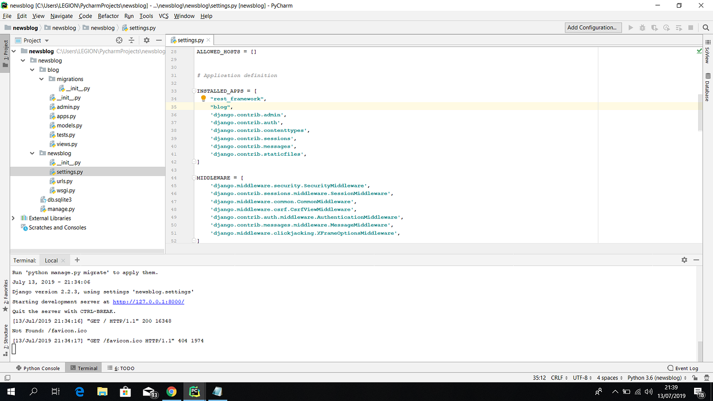 Make an Example News Blog Using Django | by Verdy Evantyo | Medium