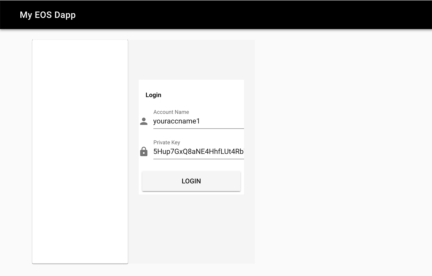 How to build a simple Front End for your EOS smart contract | by Shankar Nathan | Medium