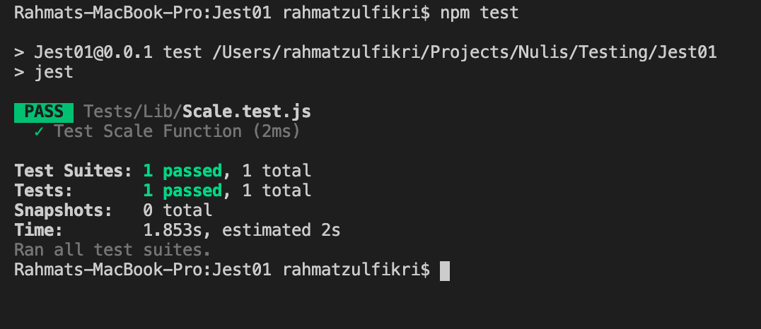 React Native Testing Part 1 — Unit Testing With Jest By Rahmat Zulfikri Medium